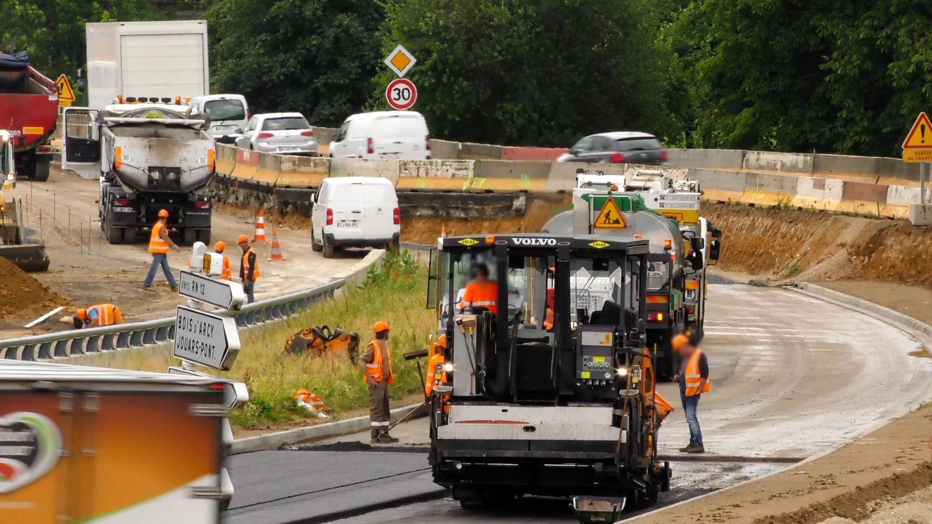 Les chantiers routiers s'intensifient pendant l'été - Yvelines Infos