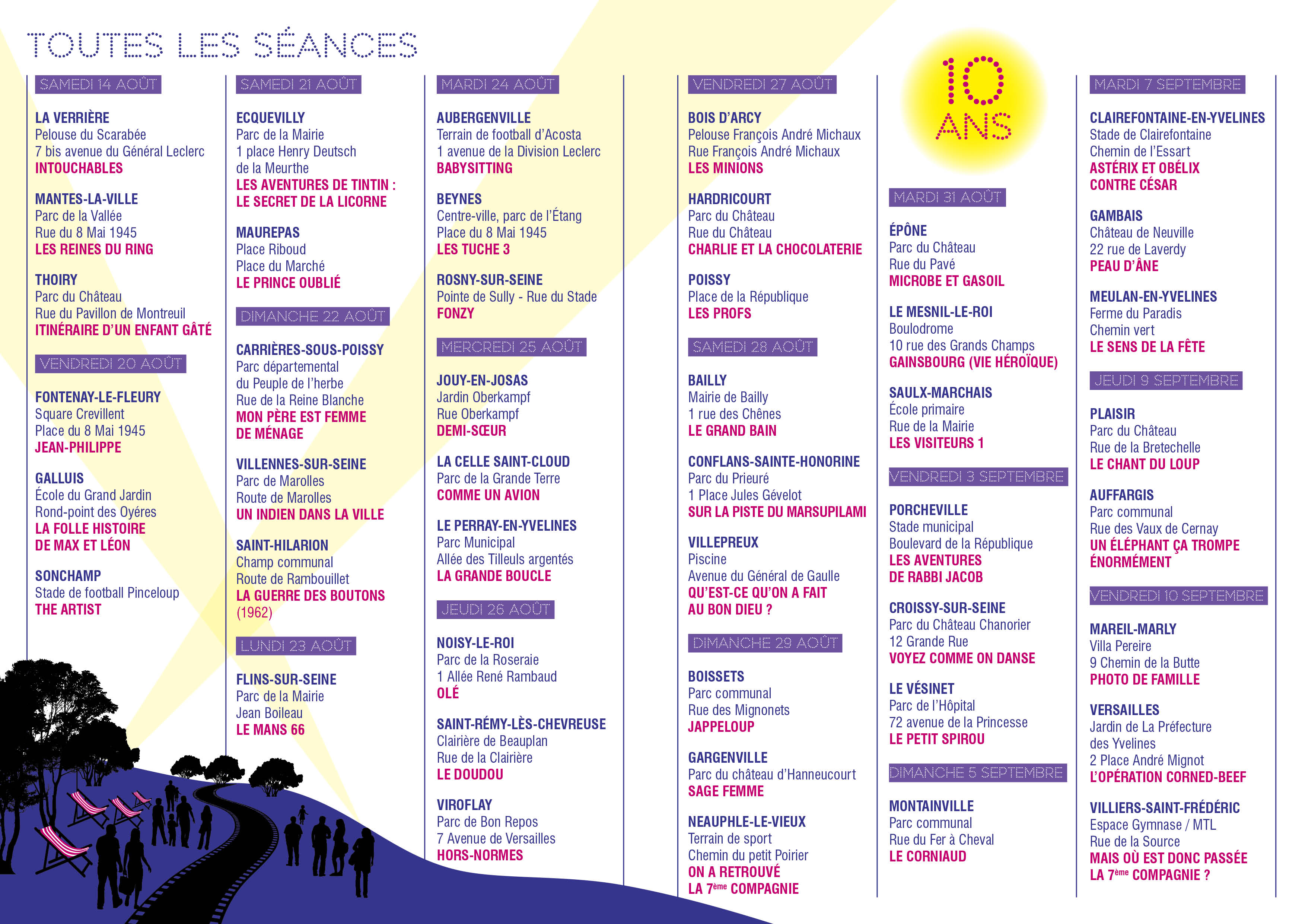 Les Yvelines font leur cinéma 2021 : demandez le programme ! - Yvelines Infos