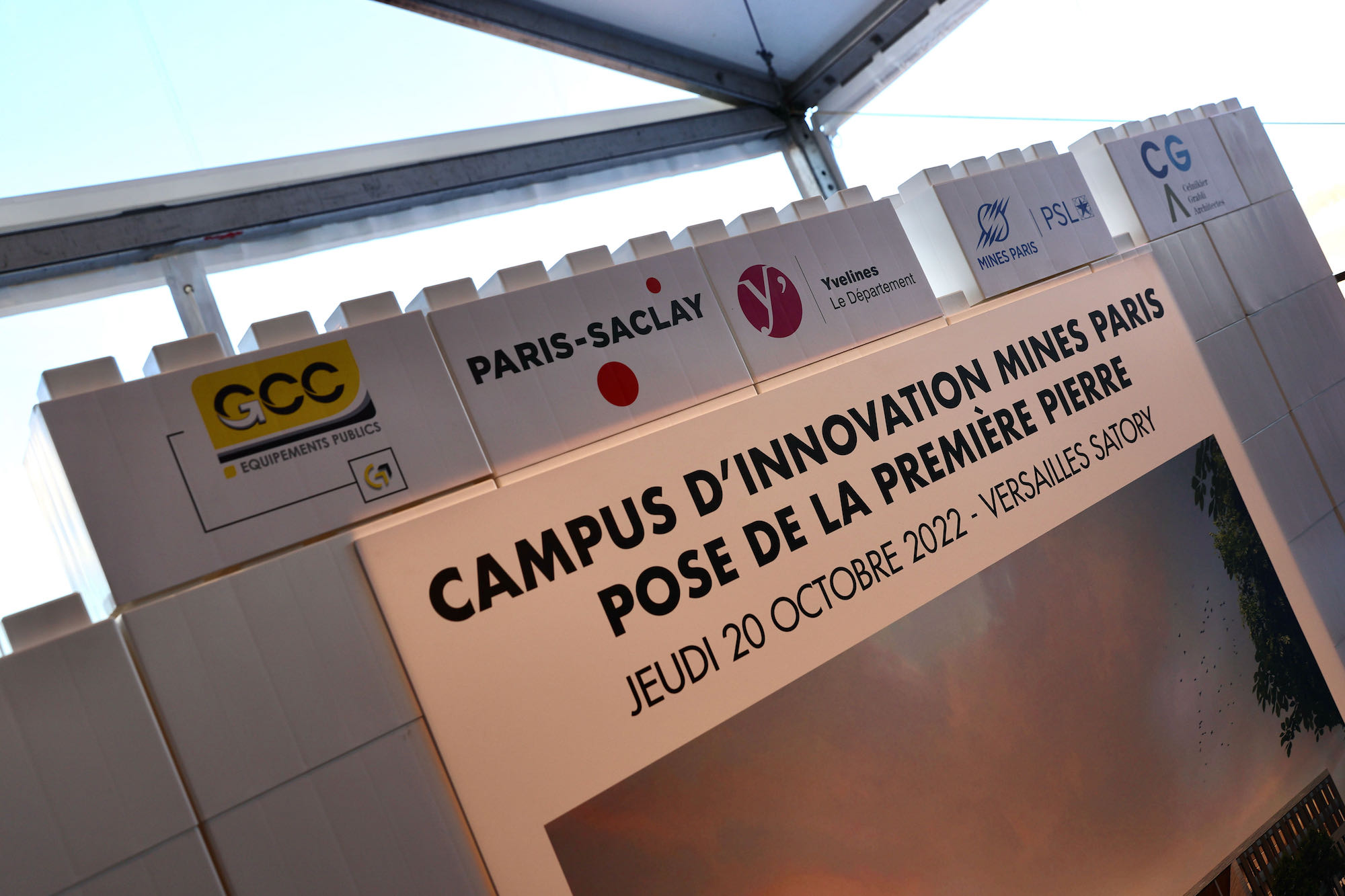 Pose de la première pierre du futur campus de l’innovation Mines Paris ...