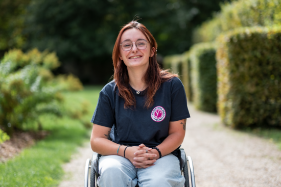 Jeanne Le Pêcheur, une para cycliste et relayeuse de flamme inspirante ...